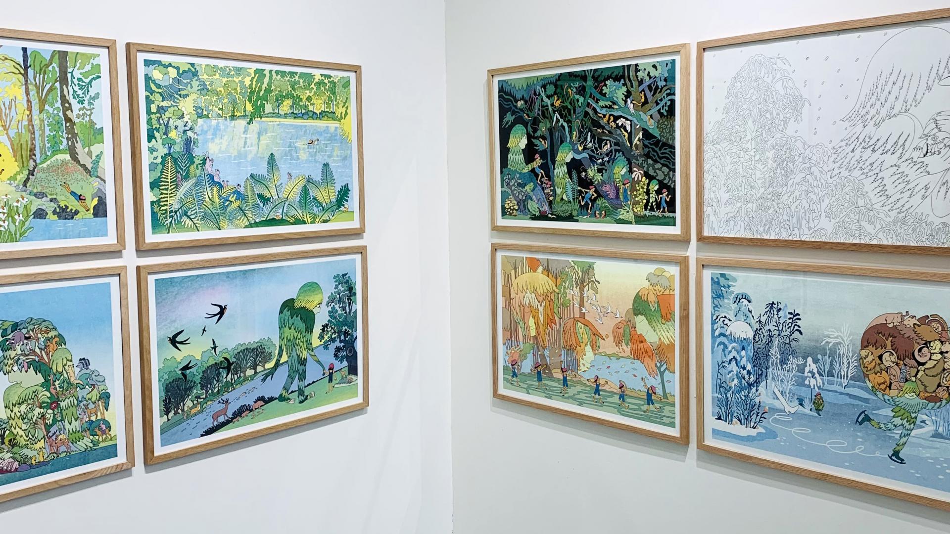 La balade d'Alf et Orel, une exposition de Jeanne Macaigne | Antipode